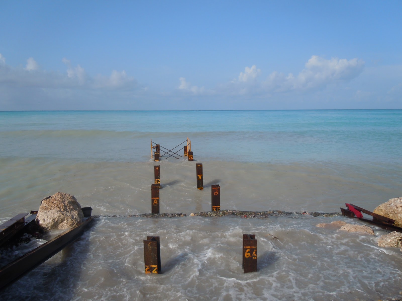 Jetée de Grand Gosier 2m x 21m (2011) - Eccomar s.a